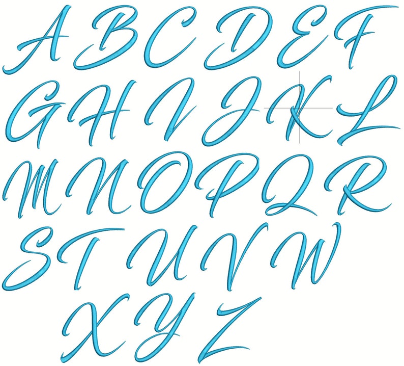 Quick Stitch Pen Stroke Monogram Coasters in the Hoop - Etsy