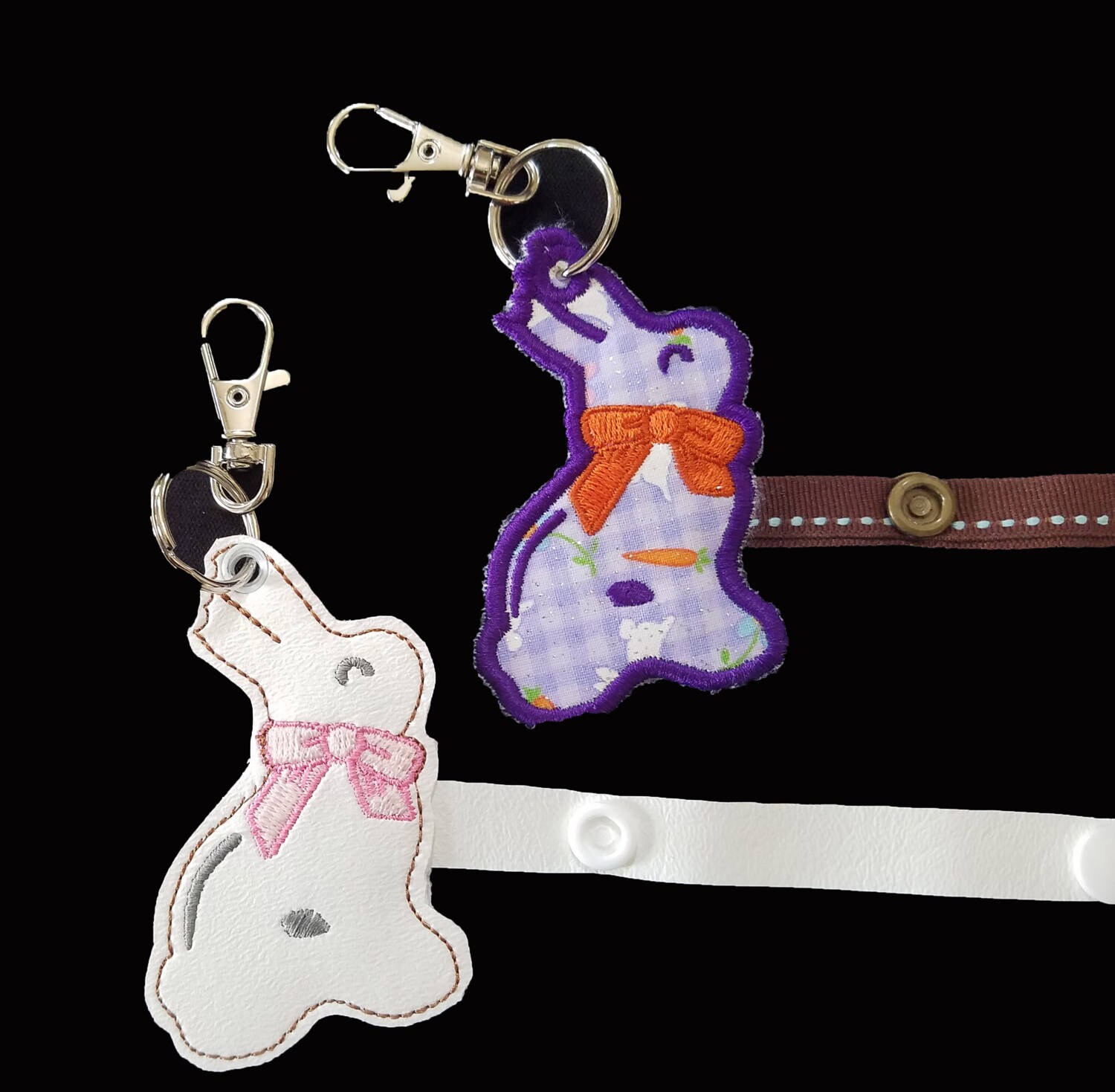 Chocolate Bunny Earbud Wrap in the Hoop Machine Embroidery - Etsy