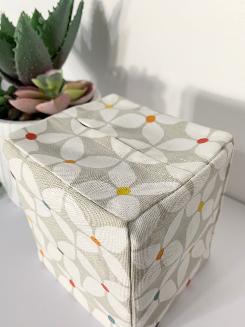 Handmade Fabric Tissue Box Cover / Home Decor / Choice of | Etsy