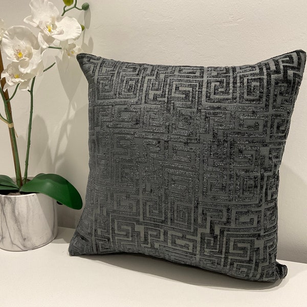 Greek Key Cushion - Etsy