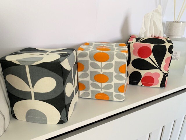 Scandinavian Fabric Tissue Box Cover / Home Decor / Tissue Box - Etsy UK