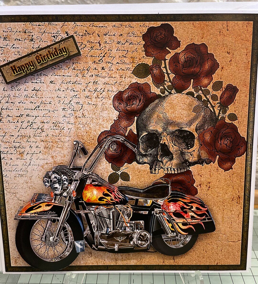 Hells Angel Greetings Card - Etsy UK
