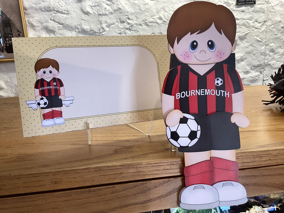 3d on the Shelf Card bryan the AFC Bournemouth Footballer - Etsy UK