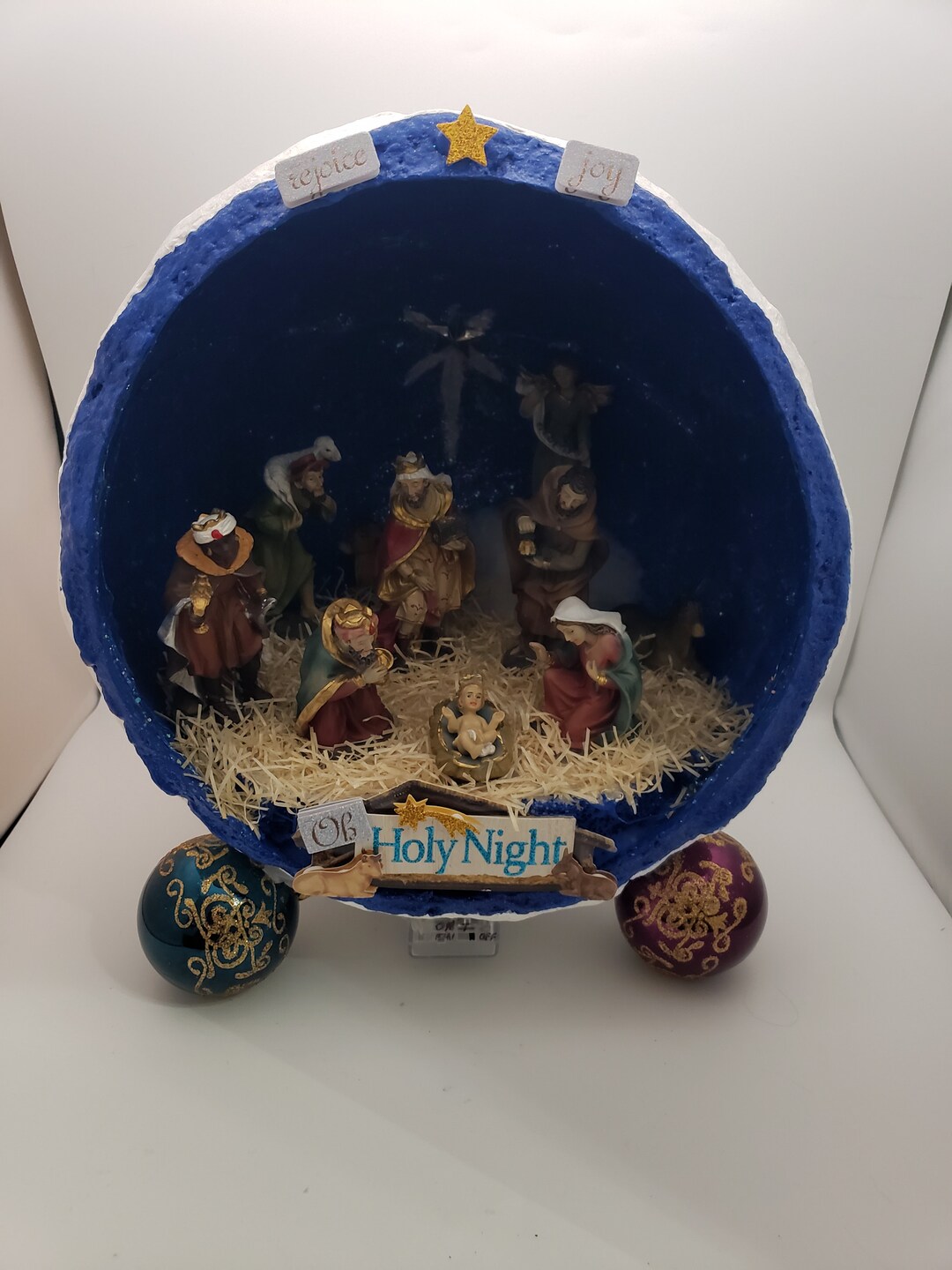 Christmas Nativity Diorama Table Decor - Etsy