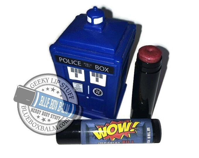 WOW Cherry Melon Pop Rocks Flavor Doctor Who Inspired Shimmer Lip Balm ...
