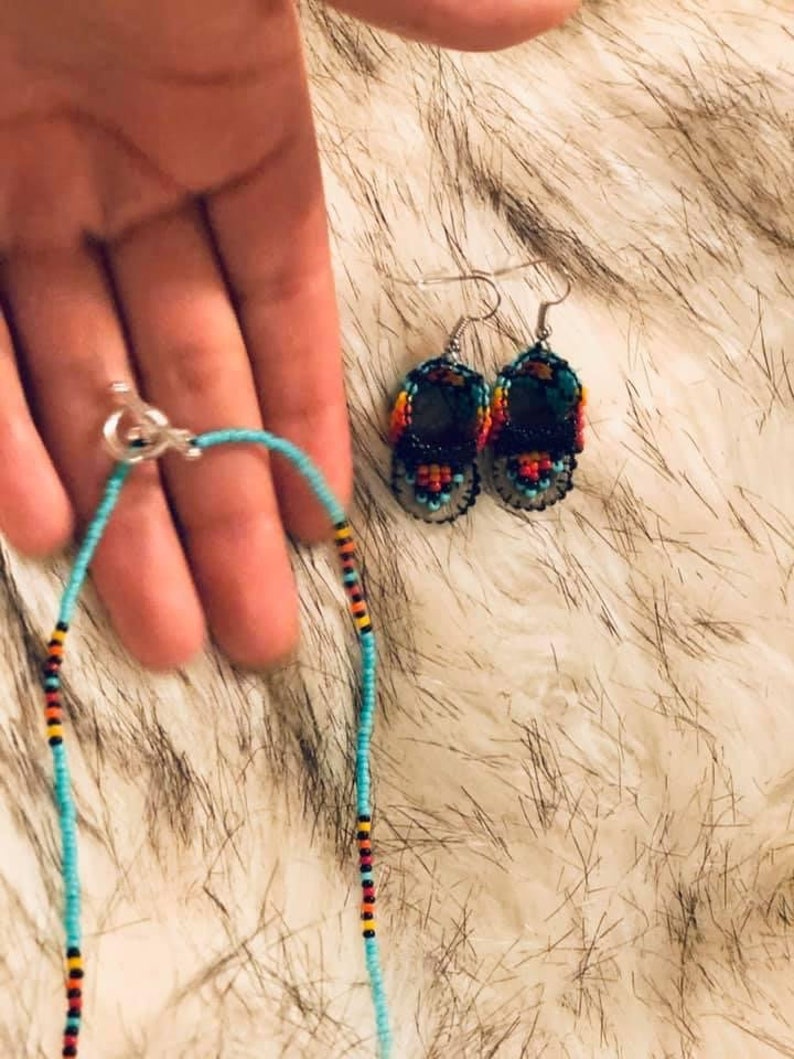 Custom Medicine Moccasin Mirror Charms - Etsy