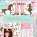 Cowgirl clipart Cowgirl Digital Paper Cowgirl Digital | Etsy