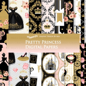 Princess, Princess Dress, Birthday Part, Princess Party, Royal, Black ...