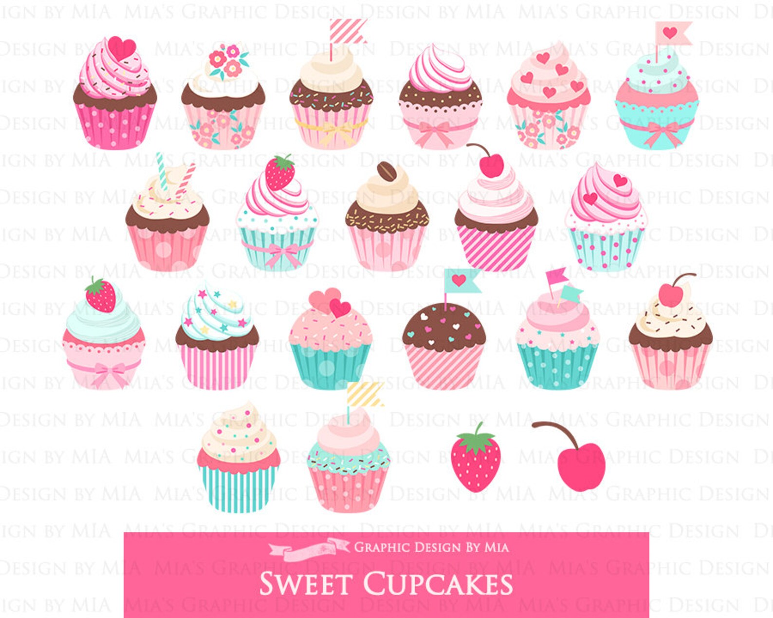 Sweet Cupcakes, Cupcake Party, Cupcake Digital, Cupcake Stand, Cupcake ...