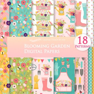 Blooming Garden, Flower, Blooming Flower, Flower Garden Clip Art ...