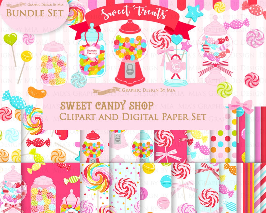 Candy, Sweet Candy, Candy Shop, Candy Store, Candy Digital, Candy ...