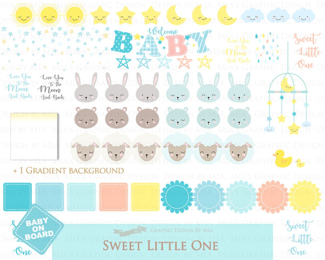 Baby Baby Shower Baby Graphic Baby Digital Cute Baby Baby - Etsy