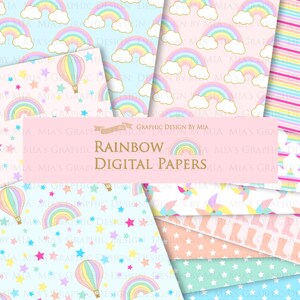 Rainbows, Pastel, Cute Rainbow, Rain, Clouds, Colorful Rainbow Party ...
