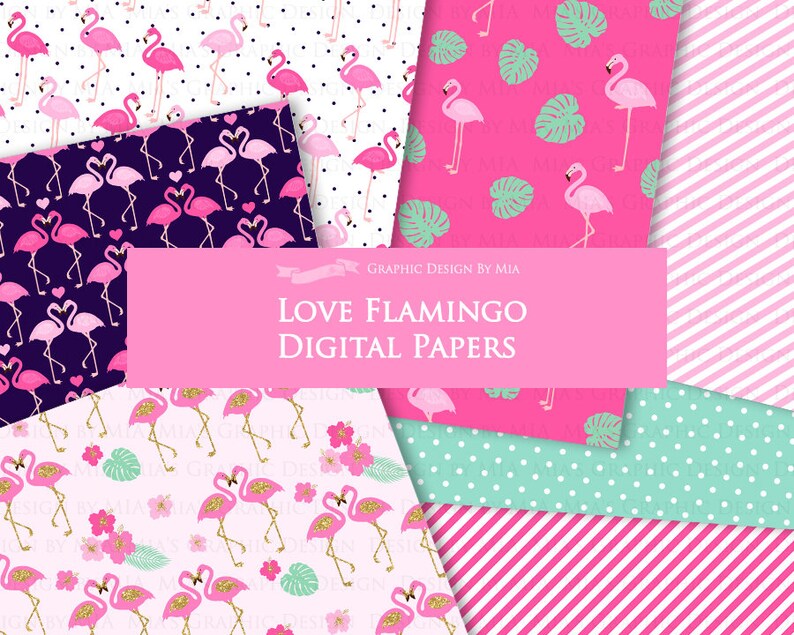 Flamingo, Love Flamingo, Pink, Glitter Gold, Pink Pineapple, Hawaiian ...