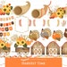 Thanksgiving, Harvest, Harvest Time, Autumn, Fall Clip Art Instant ...