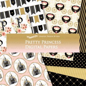 Princess, Princess Dress, Birthday Part, Princess Party, Royal, Black ...