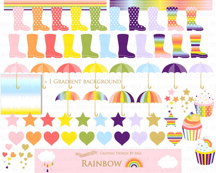 Rainbows, Cute Rainbow, Rain, Clouds, Colorful Rainbow Party, Sun Sky ...