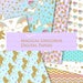 Magical Unicorns, Gold Glitter Unicorns, Einhorn, Unicorn Digital ...