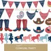 Cowgirl Clipart, Cowgirl Digital Paper, Cowgirl Party, Cowgirl Boots ...
