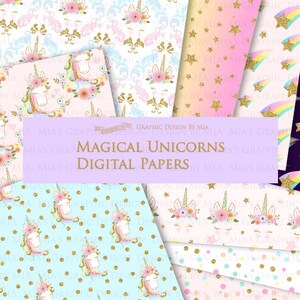 Magical Unicorns, Unicorn Horns, Unicorn Faces, Unicorn Heads, Gold ...