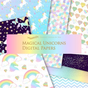 Magical Unicorns, Rainbow Unicorns, Einhorn, Unicorn Digital, Unicorn ...