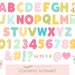 Alphabet & Numbers, Colorful Alphabet, Colorful Capital Letters ...