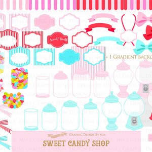 Candy, Sweet Candy, Candy Shop, Candy Store, Candy Digital, Candy ...