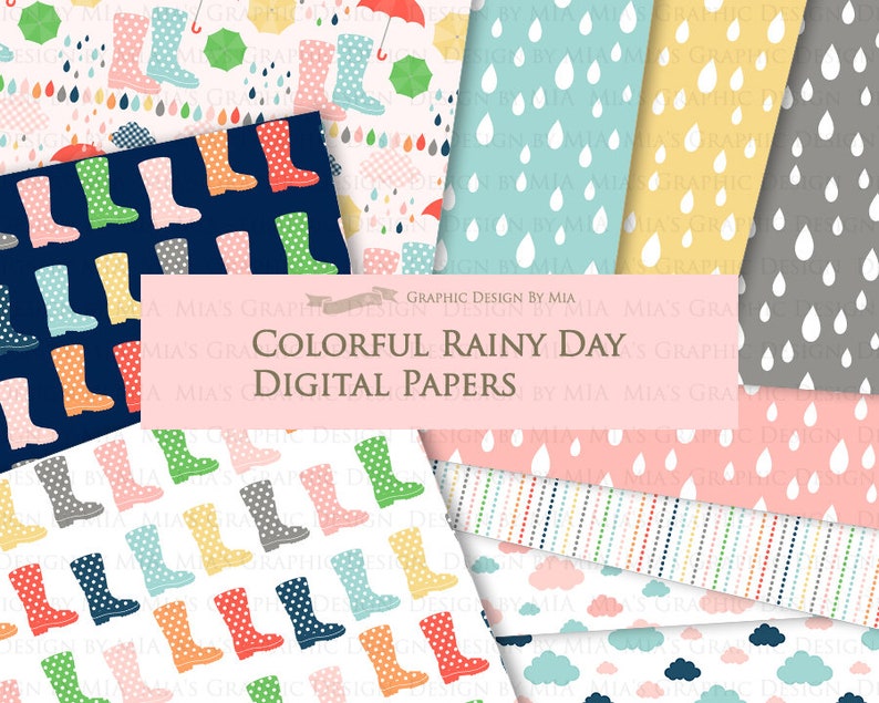 Rain, Rain Boots, Umbrella, Rain Images, Raindrop, Clouds, Colorful ...