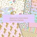 Magical Unicorns, Gold Glitter Unicorns, Einhorn, Unicorn Digital ...