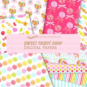 Candy, Sweet Candy, Candy Shop, Candy Store, Candy Digital, Candy ...
