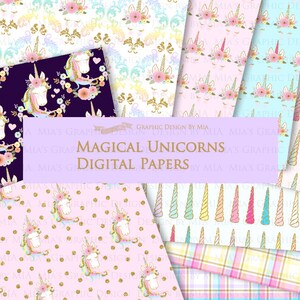 Magical Unicorns, Unicorn Horns, Unicorn Faces, Unicorn Heads, Gold ...