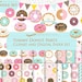 Donut, Yummy Donut Party, Doughnut, Donut Sprinkle Clip Art + Digital ...