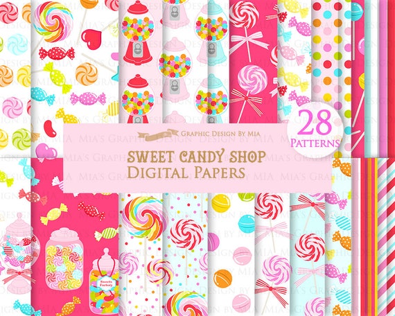 Candy, Sweet Candy, Candy Shop, Candy Store, Candy Digital, Candy ...