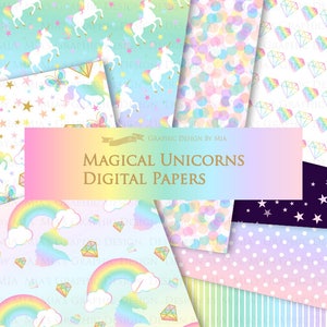 Magical Unicorns, Rainbow Unicorns, Einhorn, Unicorn Digital, Unicorn ...