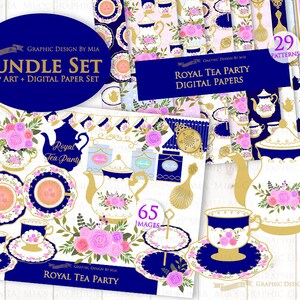 Tea, Tea Party, Tea Cup, Afternoon Tea, Rose, Royal Blue Tea Clip Art ...