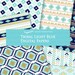 Tribal Light Blue, Aztec, Digital Paper Pack - Instant Download - DP123 ...