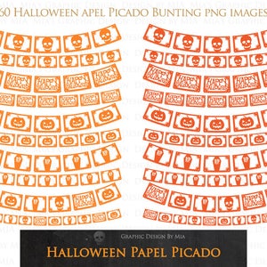 Halloween Papel Picado, Halloween Bunting, Day of the Dead Decoration ...