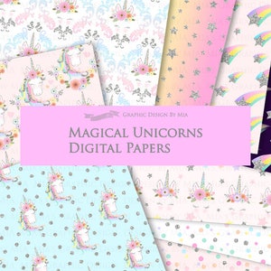 Magical Unicorns, Unicorn Horns, Unicorn Faces, Unicorn Heads, Silver ...