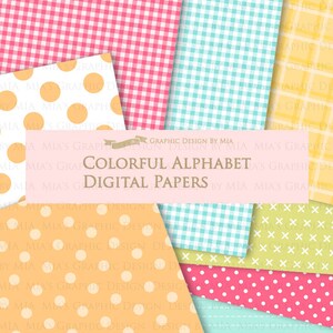 Alphabet & Numbers, Colorful Alphabet, Colorful Capital Letters ...