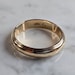 Mens Vintage Estate 14K Gold Frederick Goldman Band Wedding Ring 5.4g ...