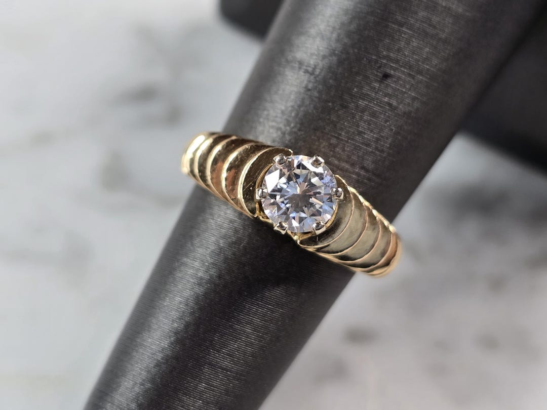 Womens Vintage Estate 14k Gold Diamond Stuller Ring 5.0g E1846 - Etsy