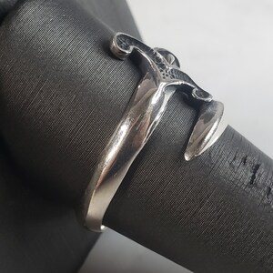 Mens Sterling Silver Arthurs Sword Ring 4.6g E6411 - Etsy
