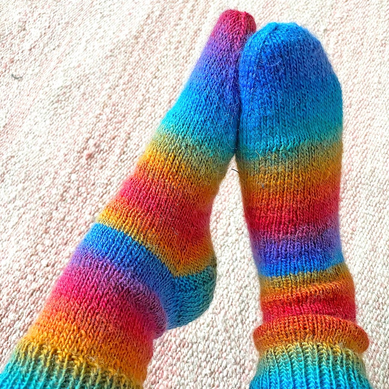 Handmade Socks - Etsy
