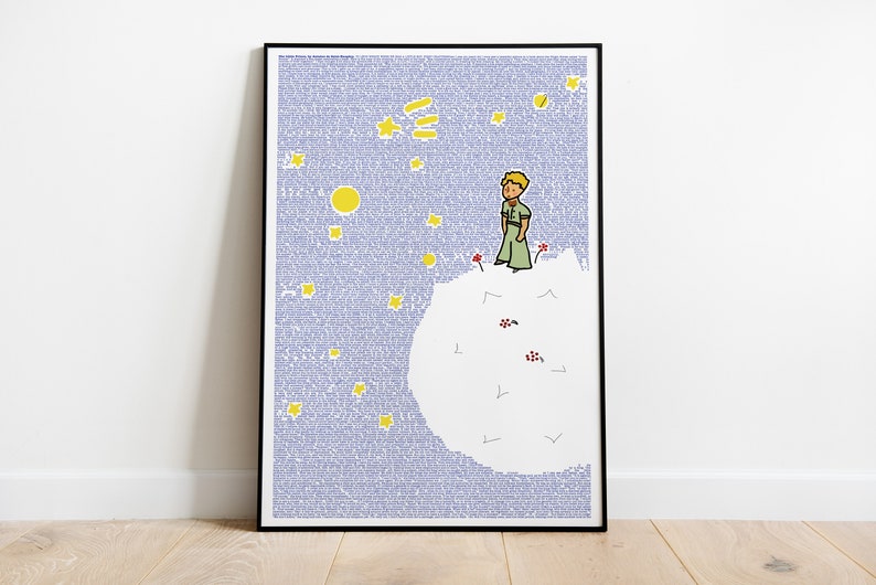 The Little Prince Art Print | Le Petit Prince | Nursery Print ...