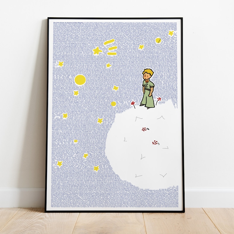 The Little Prince Print - Etsy