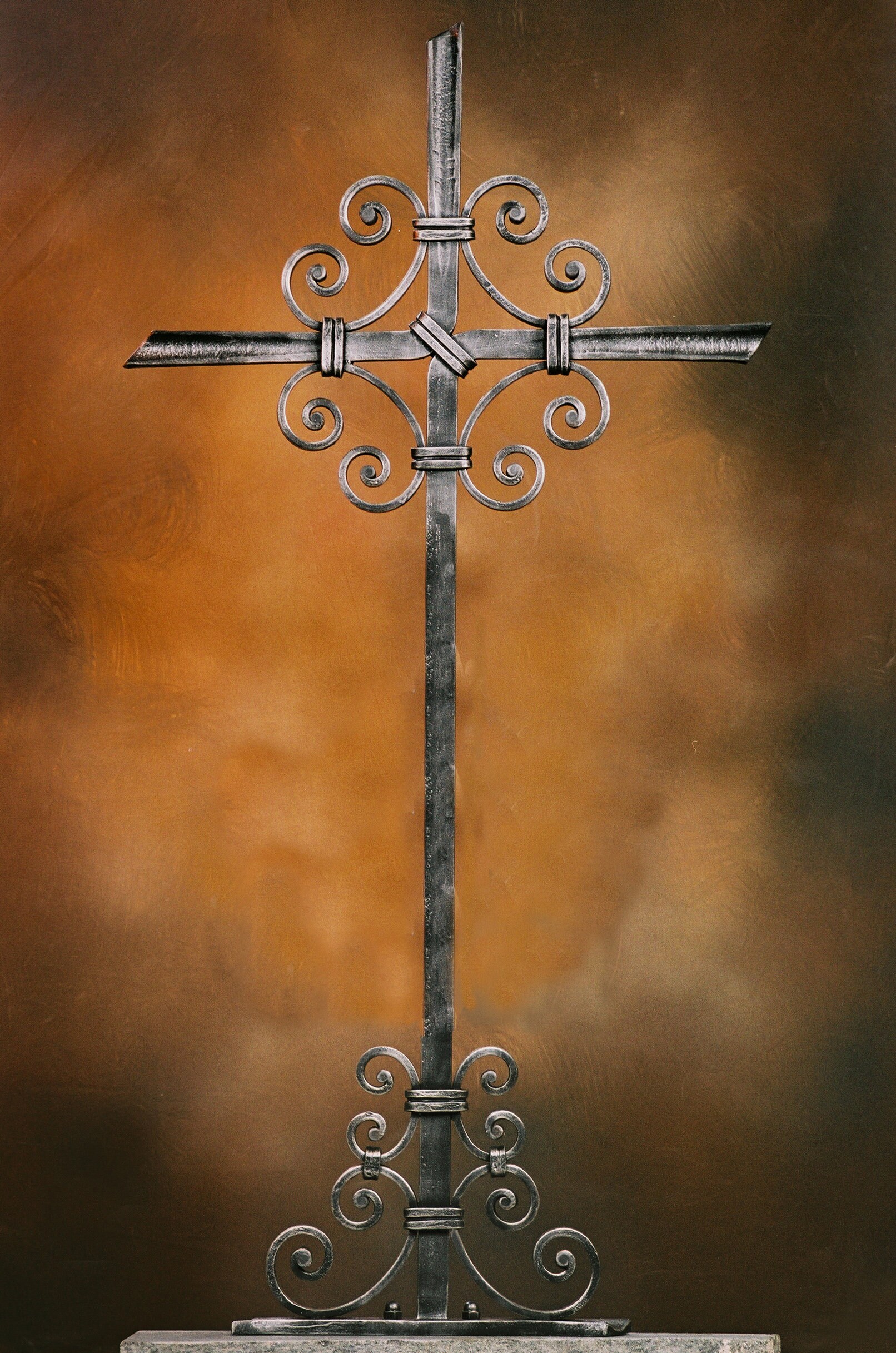 Forged Tombstone Cross/grave Cross/cemetery Cross - Etsy