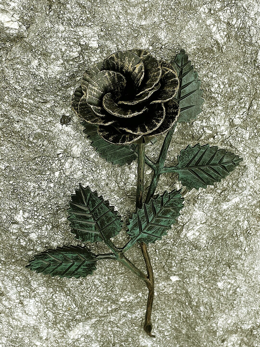 Blacksmith Forged Rose - Durable & Unique Romantic Gift - Etsy Australia