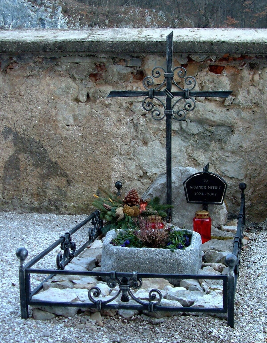 Forged Tombstone Cross/grave Cross/cemetery Cross - Etsy