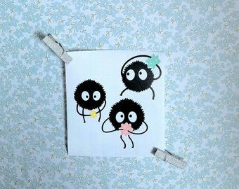 Soot Sprite Decal | Etsy