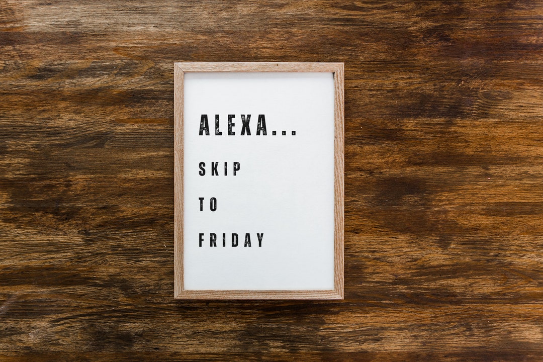 Alexa Phrase Printable Bundle Pack, Alexa Funny Quote Printable Bundle ...